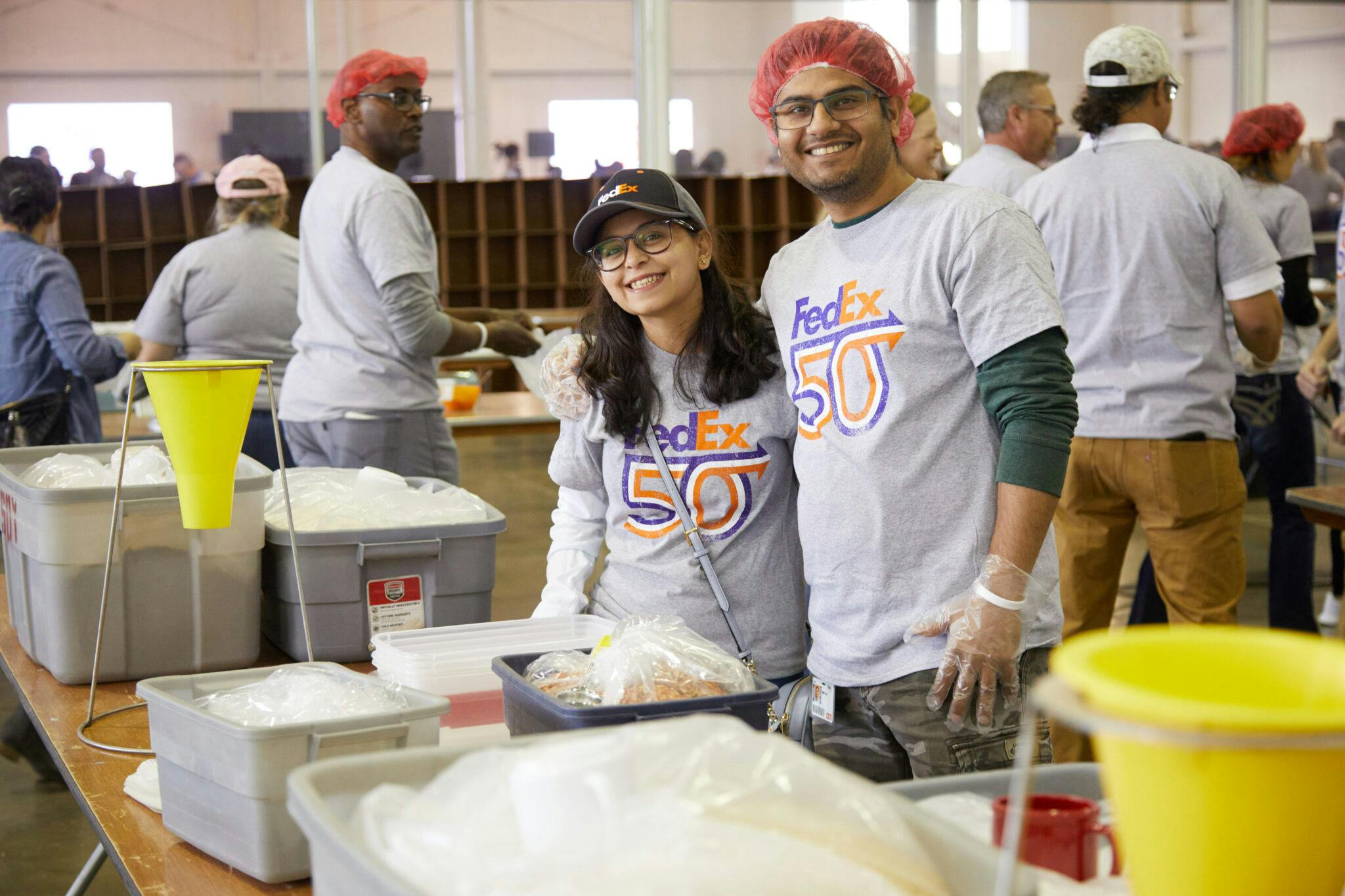 FedEx Celebrates 50th Birthday by Packaging 50,000 Meals - Rise Against ...